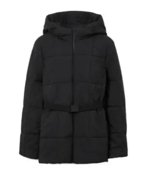 Burberry Long-sleeved Hooded Padded Jacket With Drawstring Hood