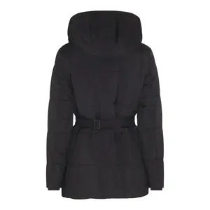 Burberry Long-sleeved Hooded Padded Jacket With Drawstring Hood
