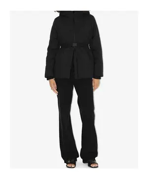Burberry Long-sleeved Hooded Padded Jacket With Drawstring Hood