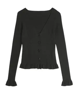 Cecilie Bahnsen Cassia Cardigan - Black