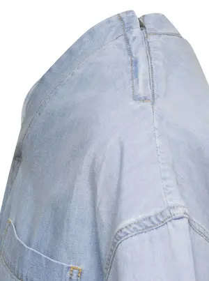 Bottega Veneta Light Bleached Denim T-shirt