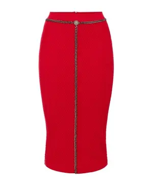Elisabetta Franchi Chained Midi Skirt