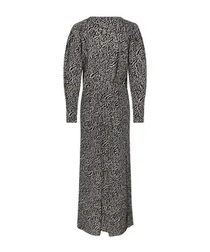 Isabel Marant Étoile Printed Midi Dress - Black