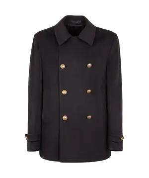 Tagliatore Pea Coat Coats For Men