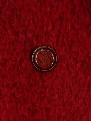Max Mara Double-breasted Coat - Red