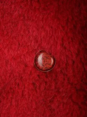 Max Mara Double-breasted Coat - Red