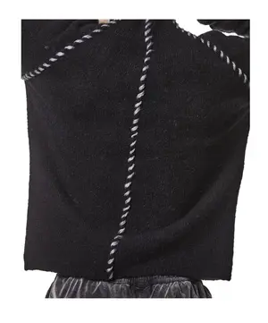 THOM KROM High-neck Long-sleeve Sweater With Raglan Sleeves
