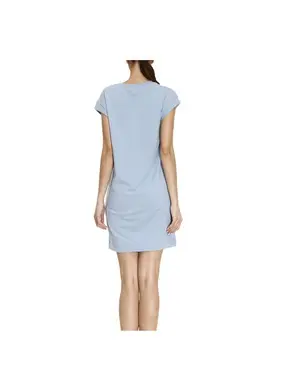 Moschino Round Neck Printed Dress