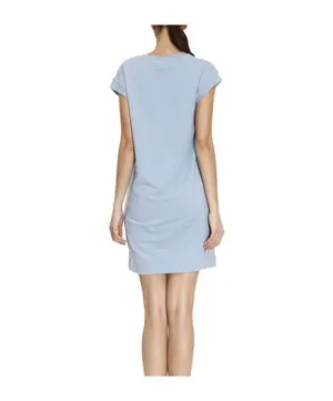 Moschino Round Neck Printed Dress