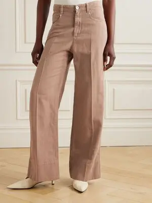Brunello Cucinelli Wide Leg Jeans