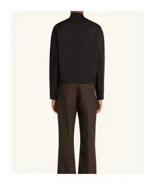 COURREGES Courrèges Interlock Track Jacket - Black