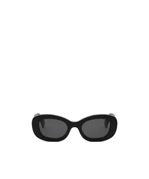 Bottega Veneta Oval Logo Sunglasses