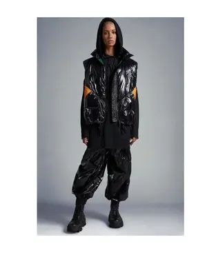 Moncler Padded Puffer Vest With Drawstring Hem