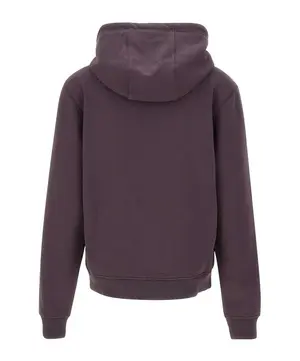 Casablanca Embroidered Logo Drawstring Hoodie - Brown