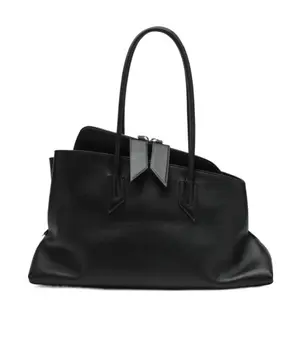 Attico Double-handled Handbag - Black