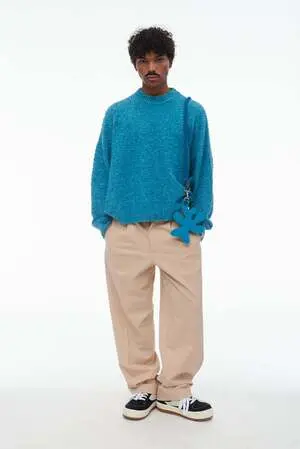 BONSAI Crew Neck Logo Tag Jumper