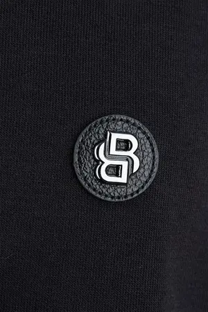 Hugo Boss Logo Patch Zip Hoodie