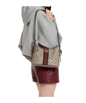Gucci Ophidia Small Shoulder Bag - Nude