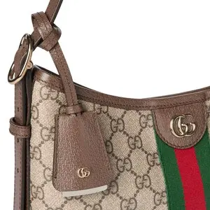 Gucci Ophidia Small Shoulder Bag - Nude