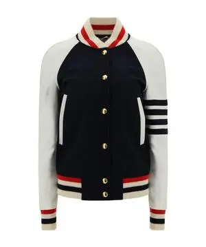 Thom Browne Straight Collar Casual Jacket