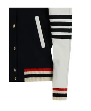 Thom Browne Straight Collar Casual Jacket