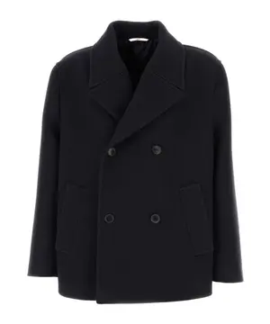 Valentino Garavani Double-breasted Long-sleeved Coat - No