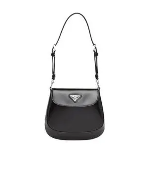 Prada Cleo Brushed Leather Mini Bag