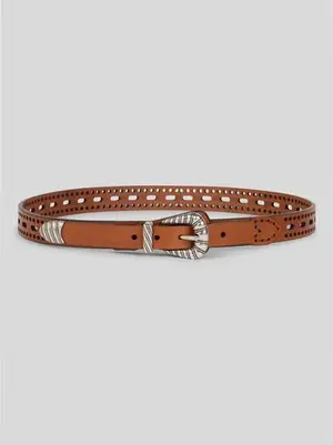 Etro Openwork Belt - Brown