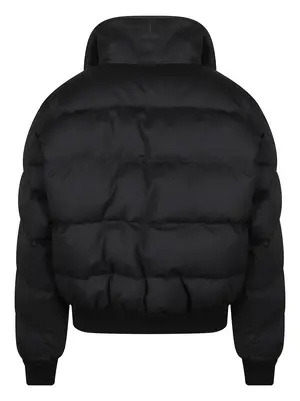 Prada Cropped Compact Poplin Down Jacket