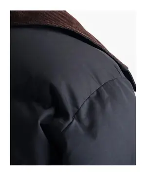 Prada Cropped Compact Poplin Down Jacket
