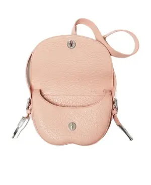 Burberry Chess Leather Satchel - Red