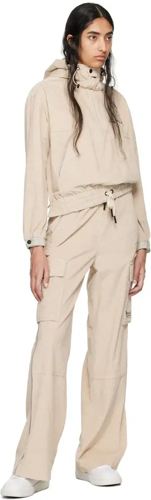 Moncler Corduroy Cargo Jogging Trousers