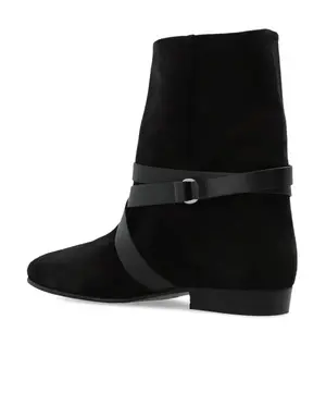 Isabel Marant Étoile Rejen Tassel Detail Ankle Boots - Black
