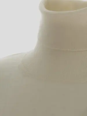 LARDINI Long-sleeved Turtleneck Jumper - Gray