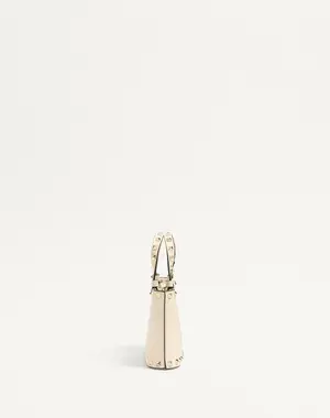 Valentino Garavani Rockstud Mini Shopping Bag - Light Ivory White