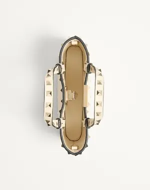Valentino Garavani Rockstud Mini Shopping Bag - Light Ivory White