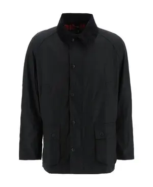 Barbour Ashby Wax Jacket - Black