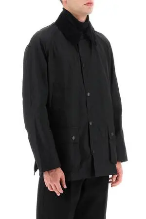 Barbour Ashby Wax Jacket - Black