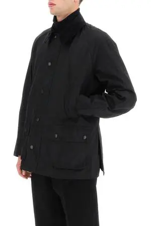 Barbour Ashby Wax Jacket - Black