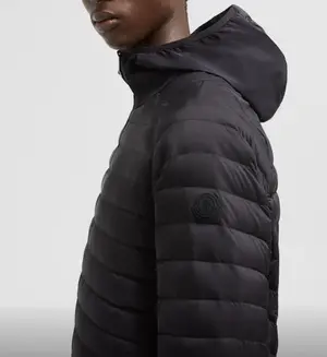 Moncler Galbert Hooded Short Down Jacket