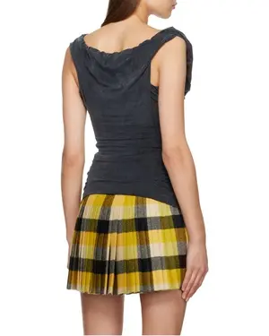 VIVIENNE WESTWOOD Elasticated Neckline Gathered Top