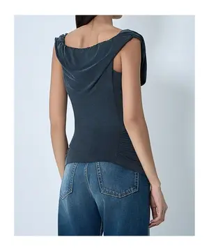 VIVIENNE WESTWOOD Elasticated Neckline Gathered Top