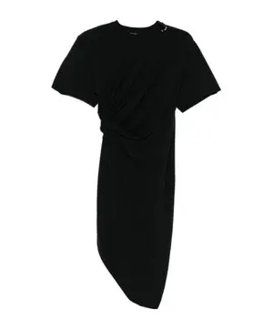 MUGLER Pierced Asymmetric Dress