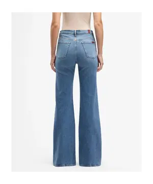 7 For All Mankind Modern Dojo Luxe Vintage Flare Leg Trousers