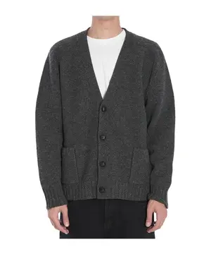 Bottega Veneta V-neck Knitted Cardigan - Black