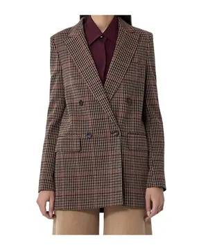 Max Mara Guelfo Checked Blazer
