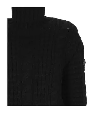 Moncler X Edward Enninful Cable Knit Turtleneck Jumper