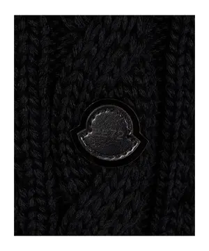 Moncler X Edward Enninful Cable Knit Turtleneck Jumper