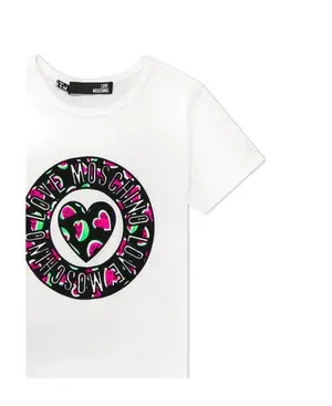 Moschino Round Neck Logo T-shirt