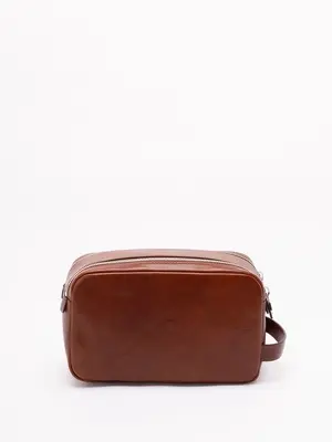 Brunello Cucinelli Zipped Beauty Case